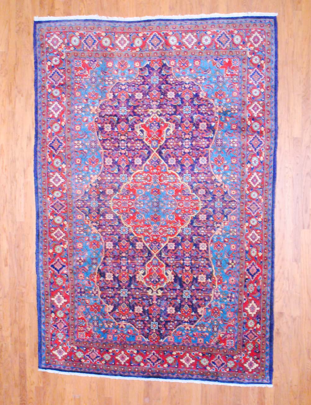 Persian Hand knotted Mahal 7 5 X 11 Herat Oriental Rugs