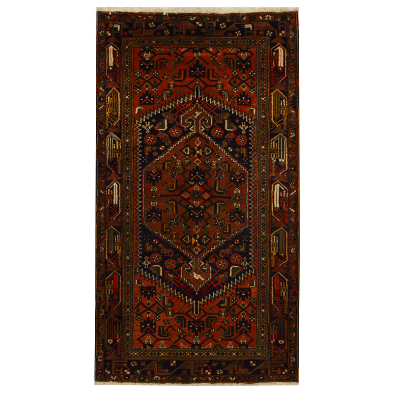 Persian Hand-knotted Tribal Hamadan Wool Rug (4'5 x 7'10) - Herat ...